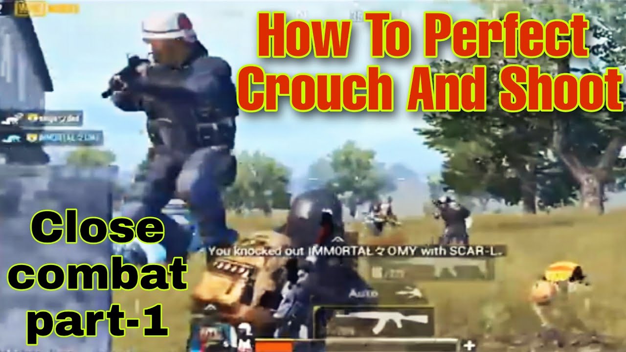 how to crouch and shoot in pubg mobile | crouch and shoot pubg | Crouch ...