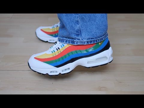 Nike Air Max 95 'Olympic' IB7872-100 Unboxing & On Feet (2026)