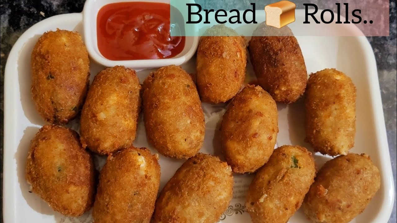 Tasty Bread 🍞 recipe 😋|| Bread rolls|| cutlets #breadrecipe - YouTube