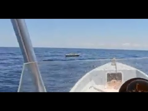 Unmanned Boat Adrift, 55 Miles Offshore #fishing #boating #offshore # ...