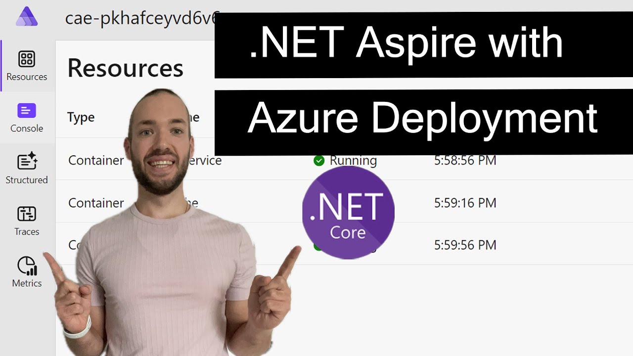.NET Aspire basics with Azure deployment - YouTube