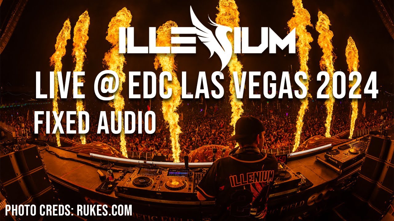 ILLENIUM LIVE @ EDC LAS VEGAS 2024 (Fixed Audio) - YouTube
