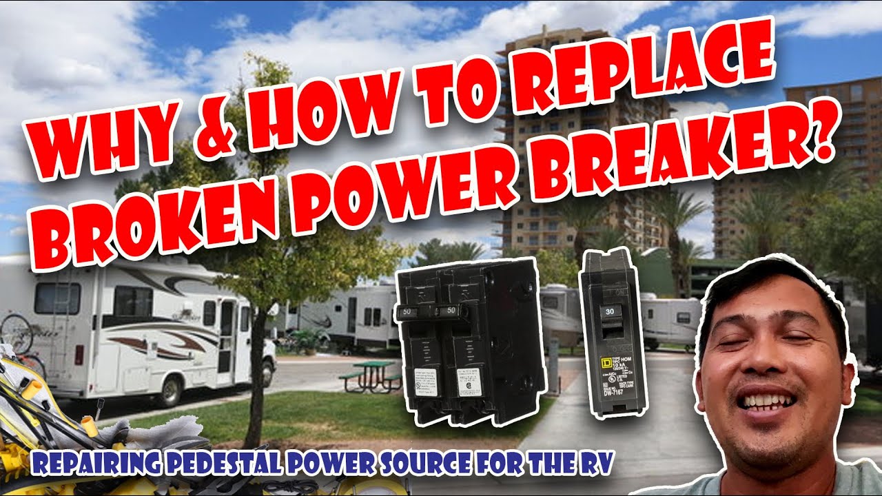 Why and How to replace broken power breaker - YouTube