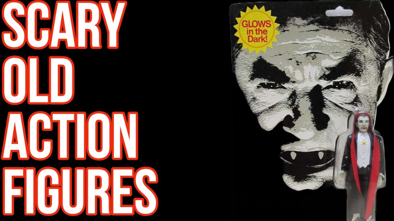 Monsters and Ghouls: Scary Action Figures - YouTube