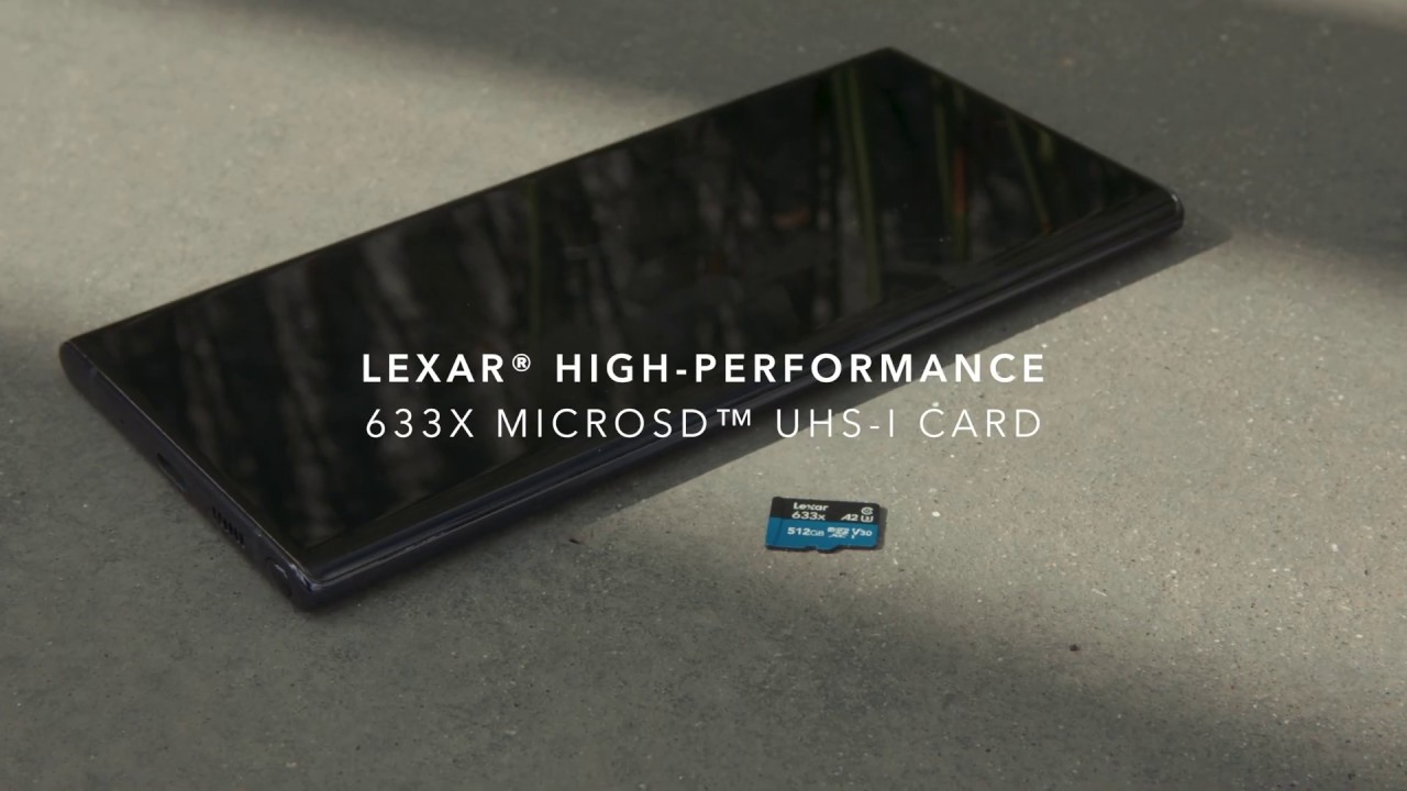 Lexar® High-Performance 633x microSD™ UHS-I Card - YouTube