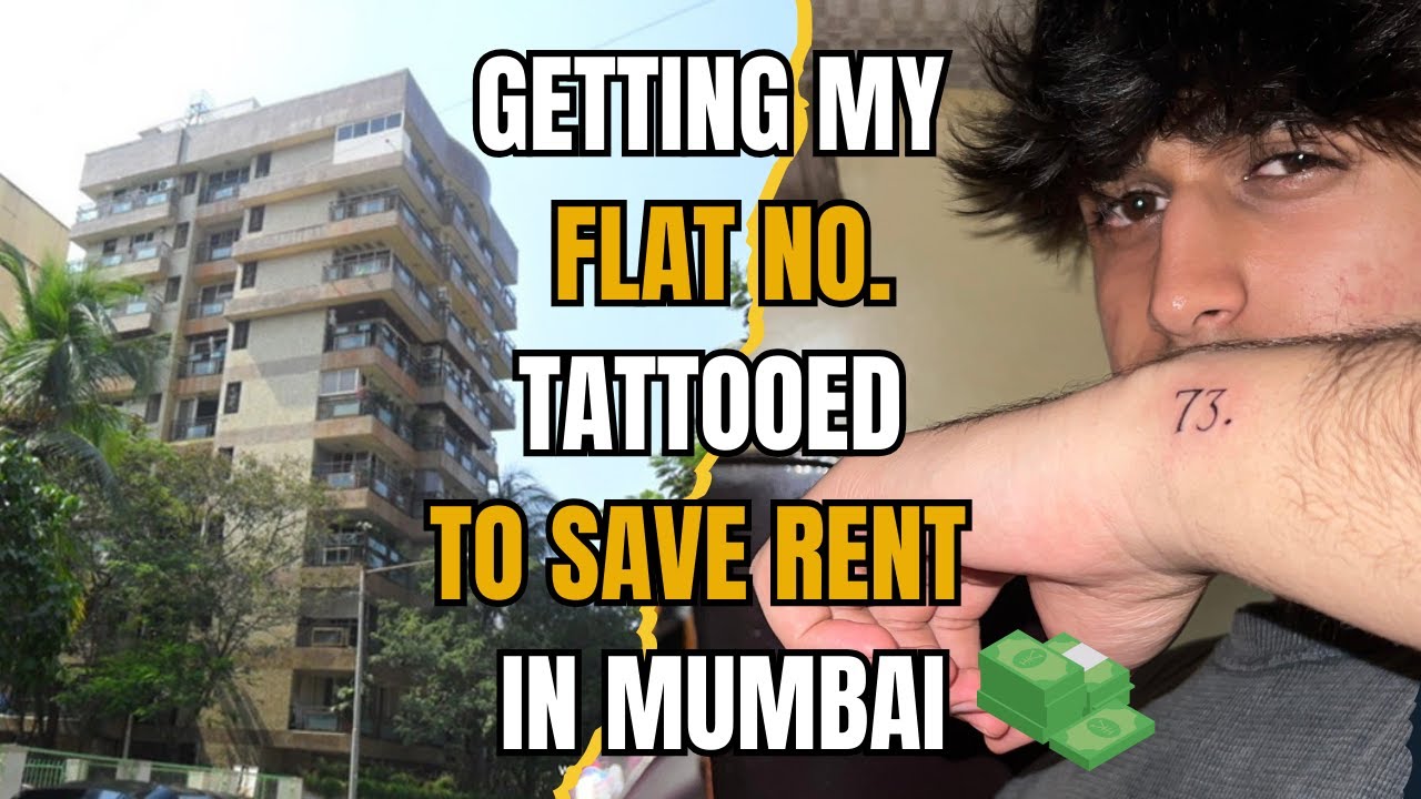 NUMBER 73 TATTOO TO SAVE RENT IN MUMBAI!!!! - YouTube