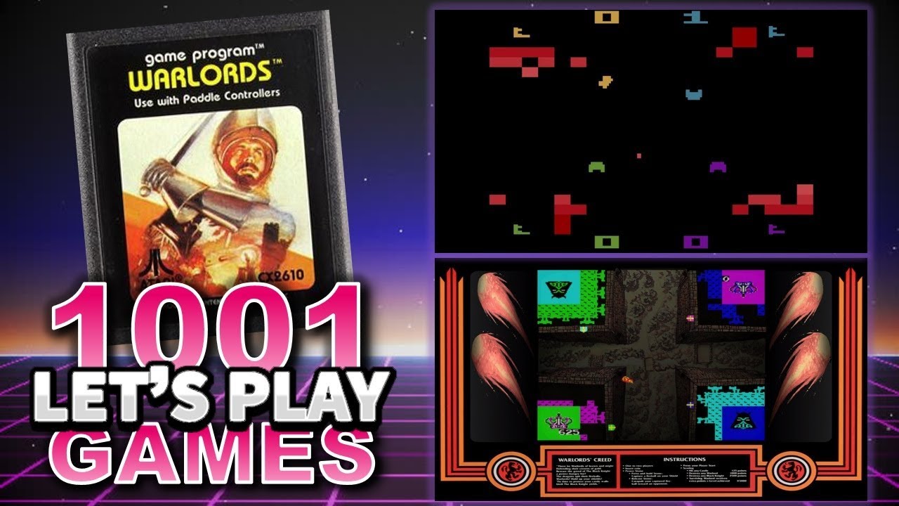 Warlords (Arcade & Atari 2600) - Let's Play 1001 Games - Episode 334 ...