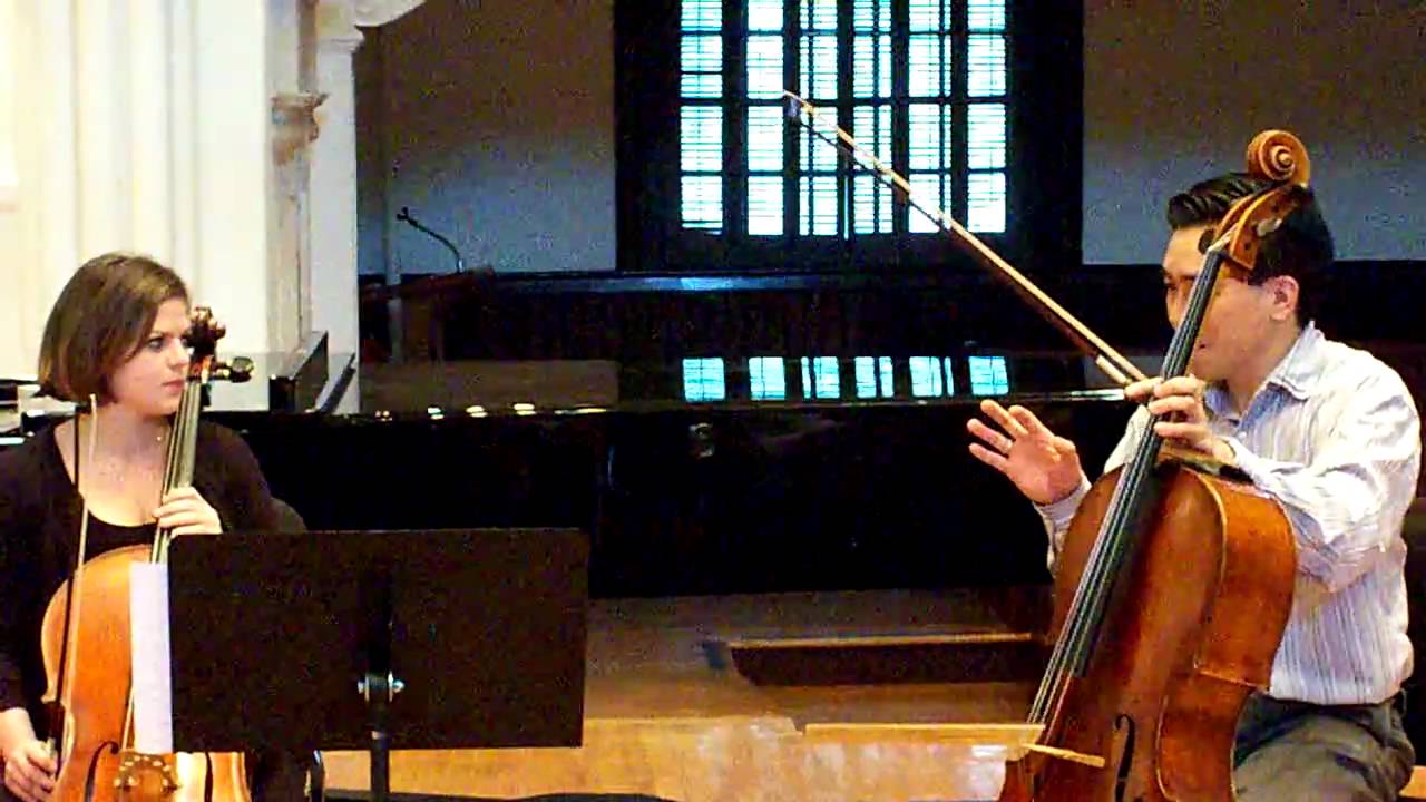 David Ying Cello Master Class, Stetson University - YouTube