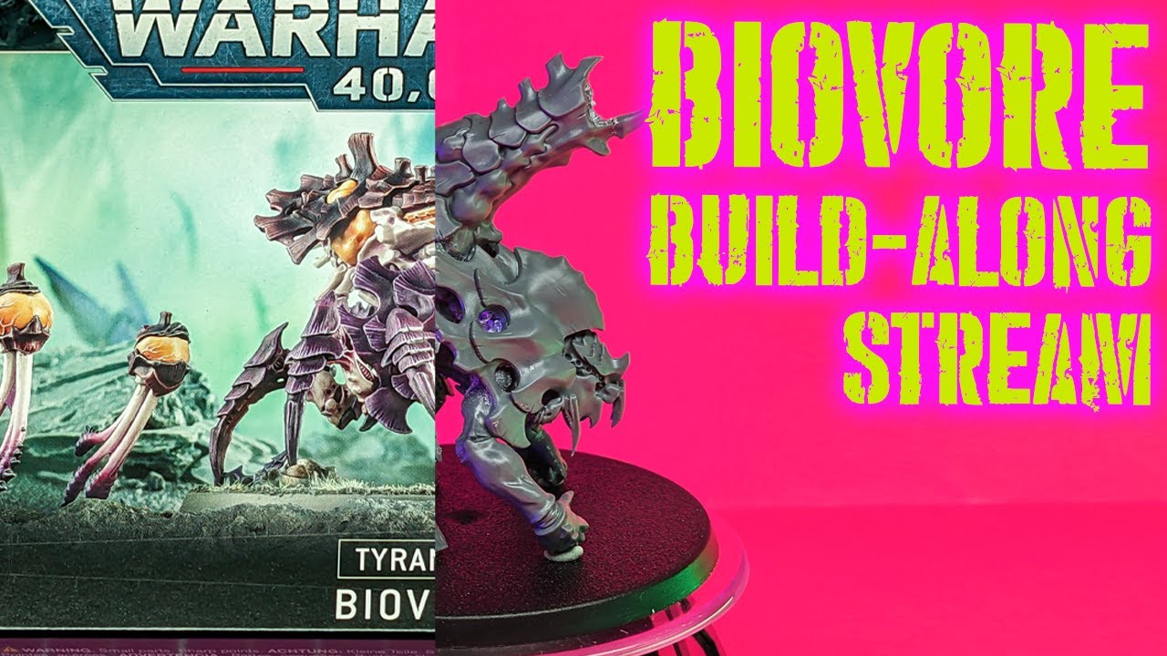 Converting the new Biovore - Build-along Stream - YouTube
