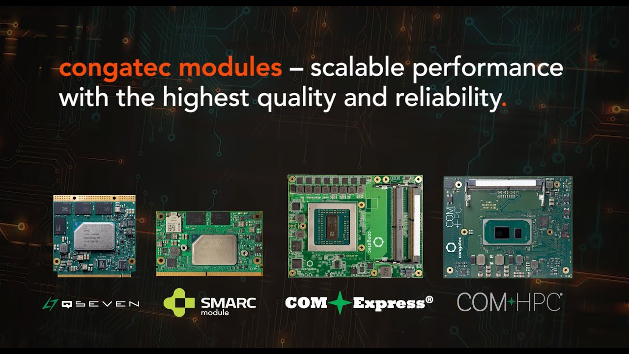 Congatec At A Glance Embedded Computer On Modules — Com Hpc Com