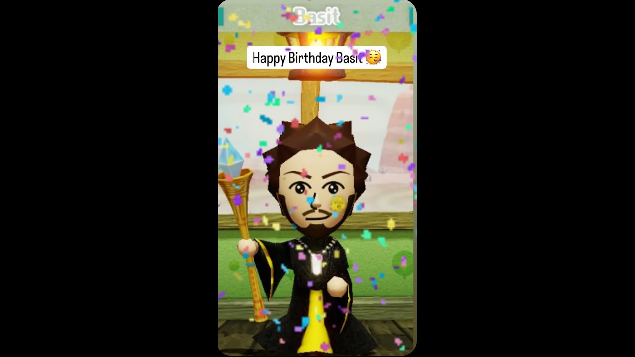 Happy Birthday Basit😉🎊🎉 - YouTube