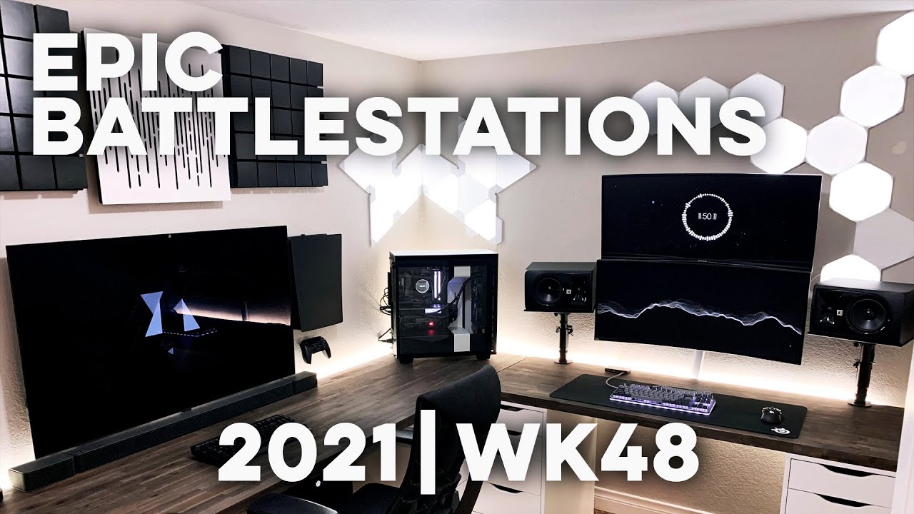 Top 10 EPIC Battlestations for 2021 Week 48! - YouTube