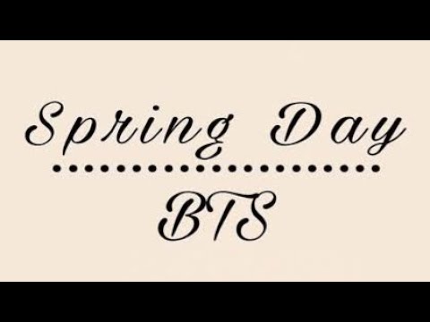 Bts spring day song#like #bts #teakooklovestory #btsarmy #subscribe # ...