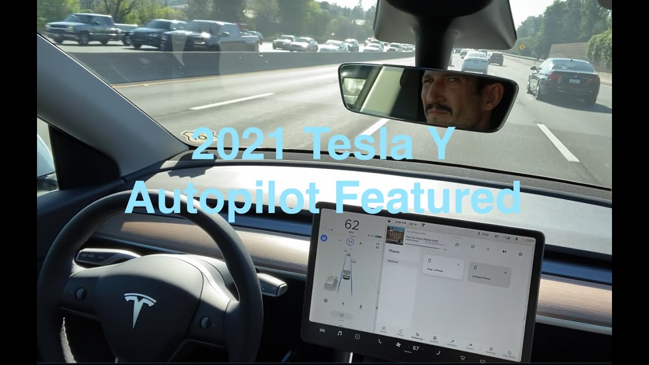 2021 Tesla Model Y Autopilot - YouTube