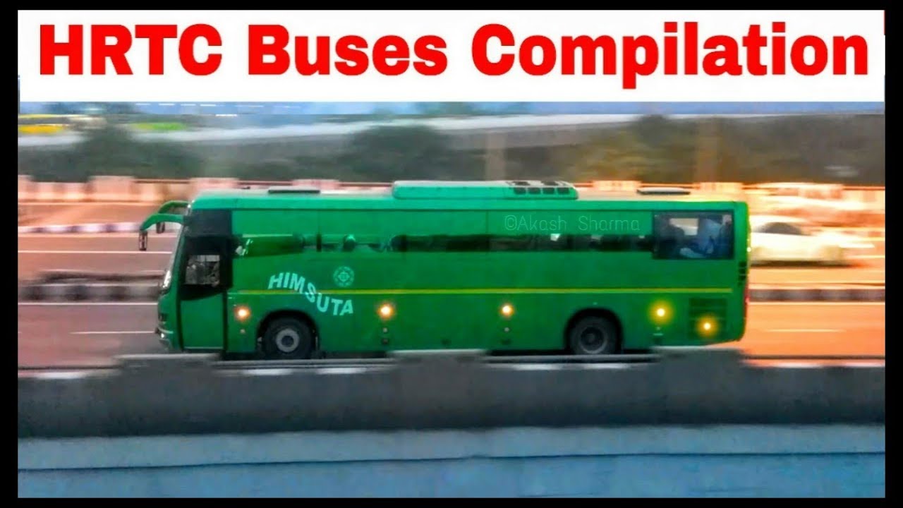 HRTC Buses Compilation 🔥 - YouTube