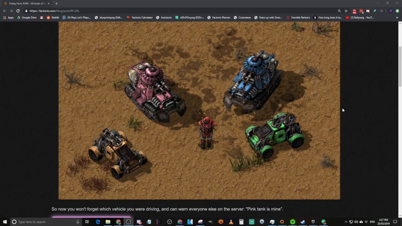 Factorio Friday Facts #296 - All kinds of bugs - YouTube