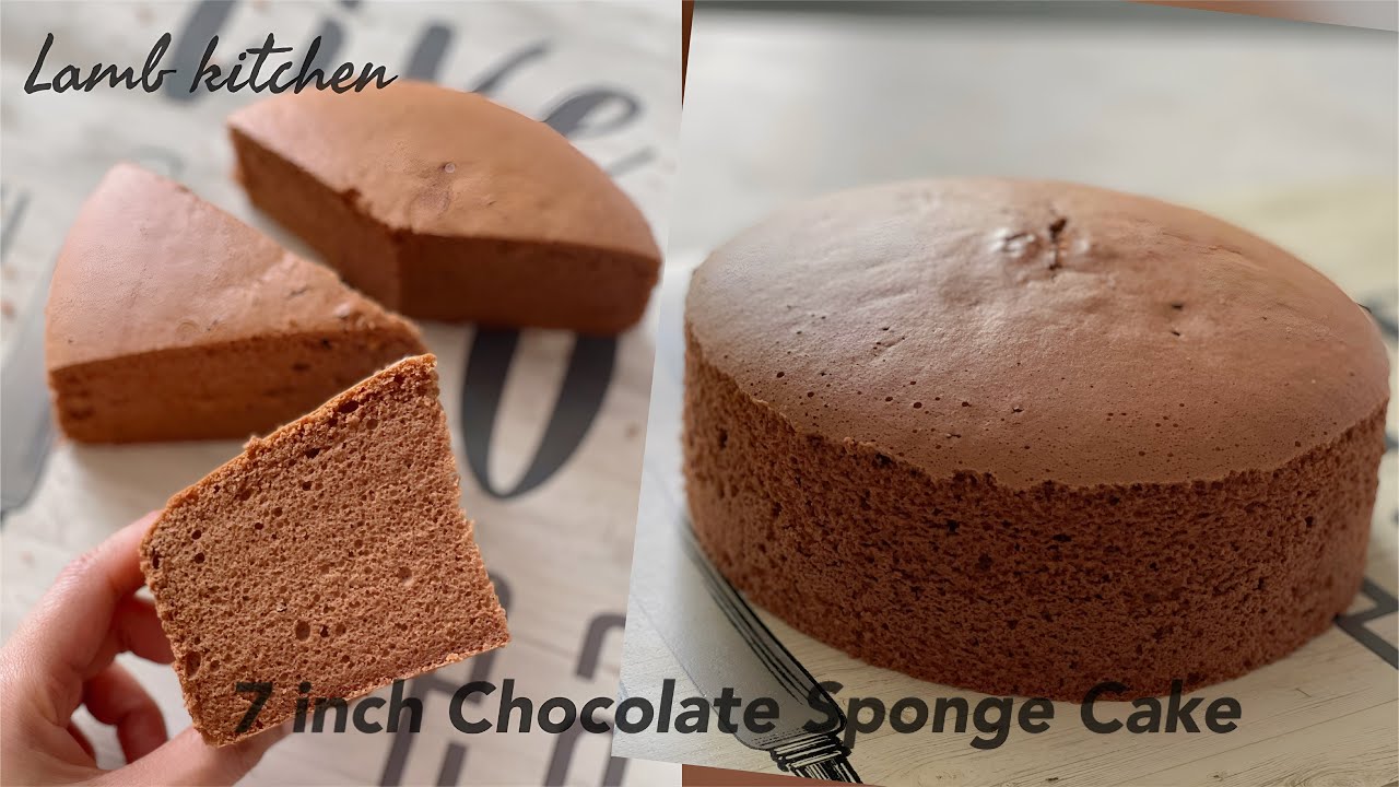 CHOCOLATE SPONGE CAKE | Bông Lan Sô cô la chi tiết, dễ thành công cho ...