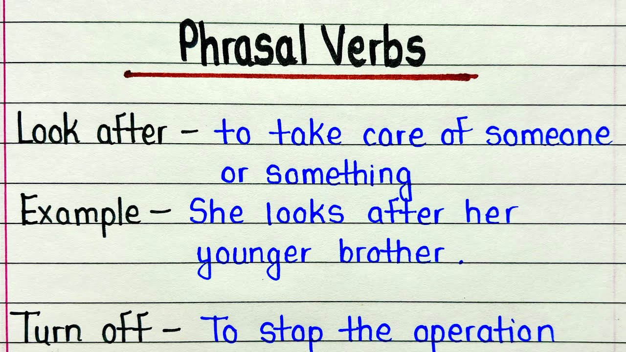 Phrasal verbs | 10 phrasal verbs for every day life | English Vocabulary | Daily use phrasal ...