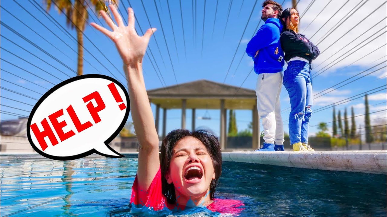 My Friends Did NOT Notice Me Drowning - YouTube