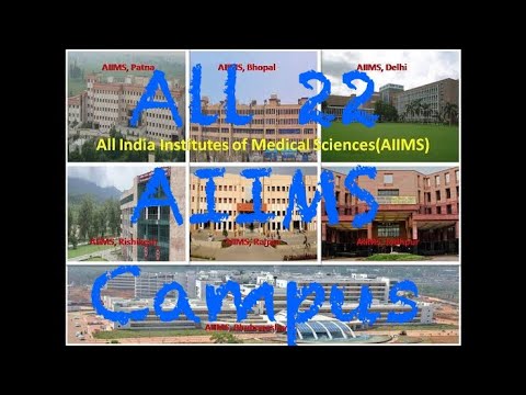 22 AIIMS FULL CAMPUS DRONE VIEW - YouTube