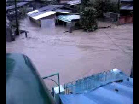 TYPHOON PEPENG HITS MANGALDAN,PANGASINAN PHILIPPINES 2009! - YouTube