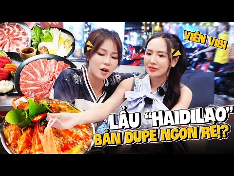 24H ăn lẩu cay đường phố chuẩn vị Haidilao. MisThy, Viên Vibi bất ngờ với dĩa bò wagyu siêu rẻ!?