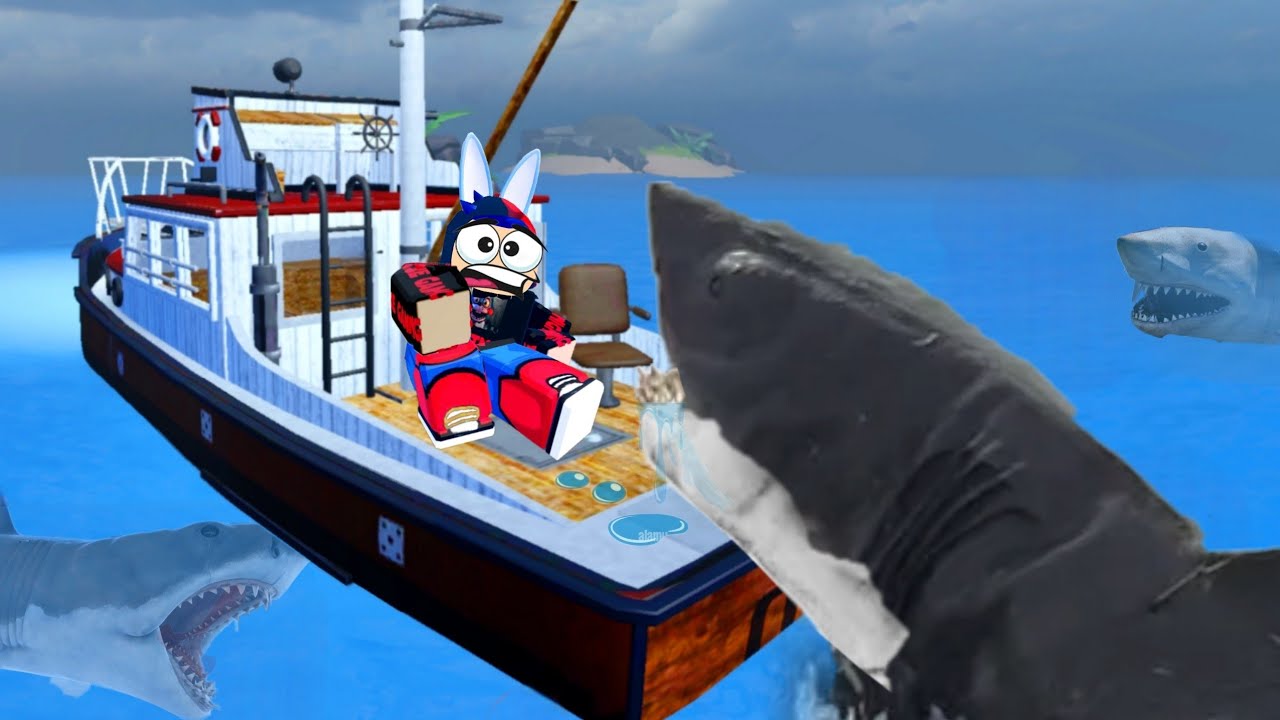 ROBLOX JAWS INFESTED WATERS - YouTube