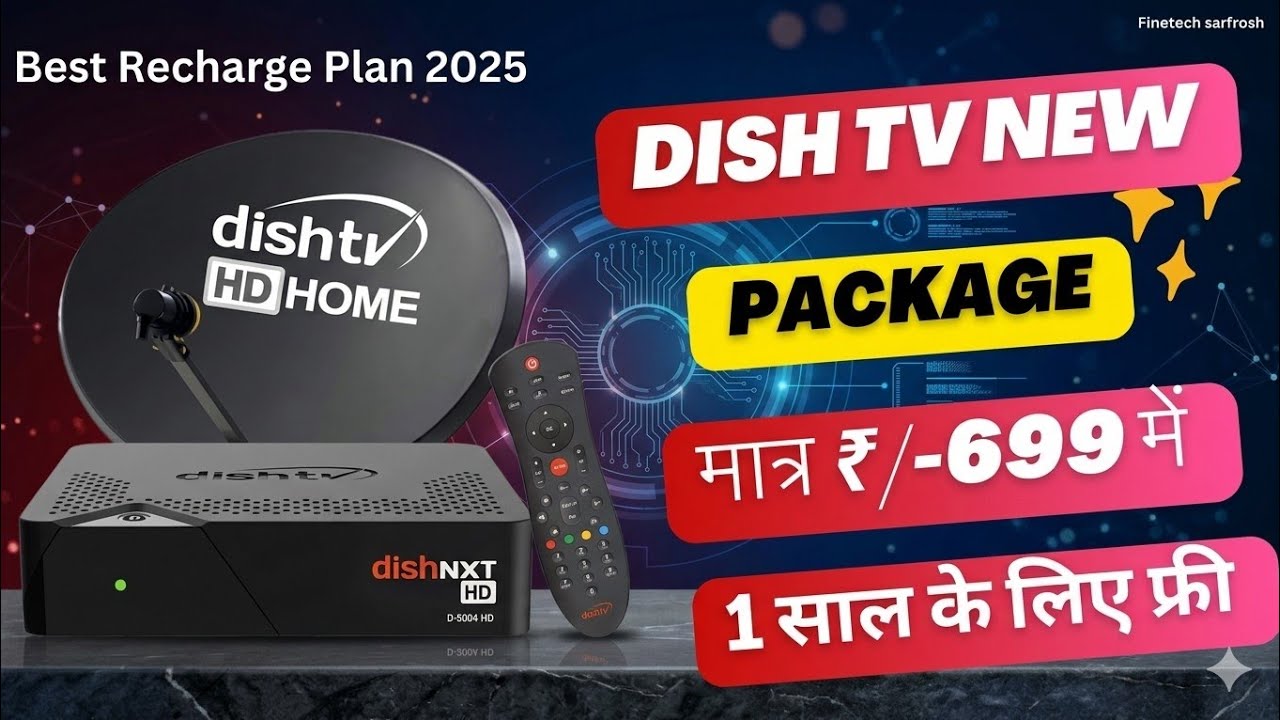 Best Dish TV Recharge Plans 2025: How to Recharge Dish TV | Dish TV HD ...