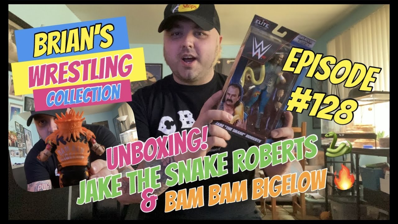 Brian's Wrestling Collection (EP128) - Jake The Snake Roberts & Bam Bam ...