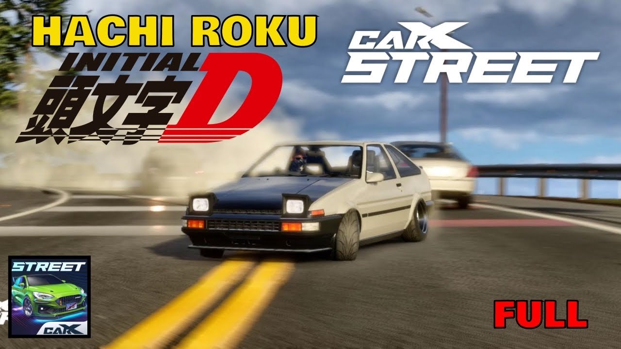 CarX Street Hachi Roku AE86 INITIAL D - YouTube