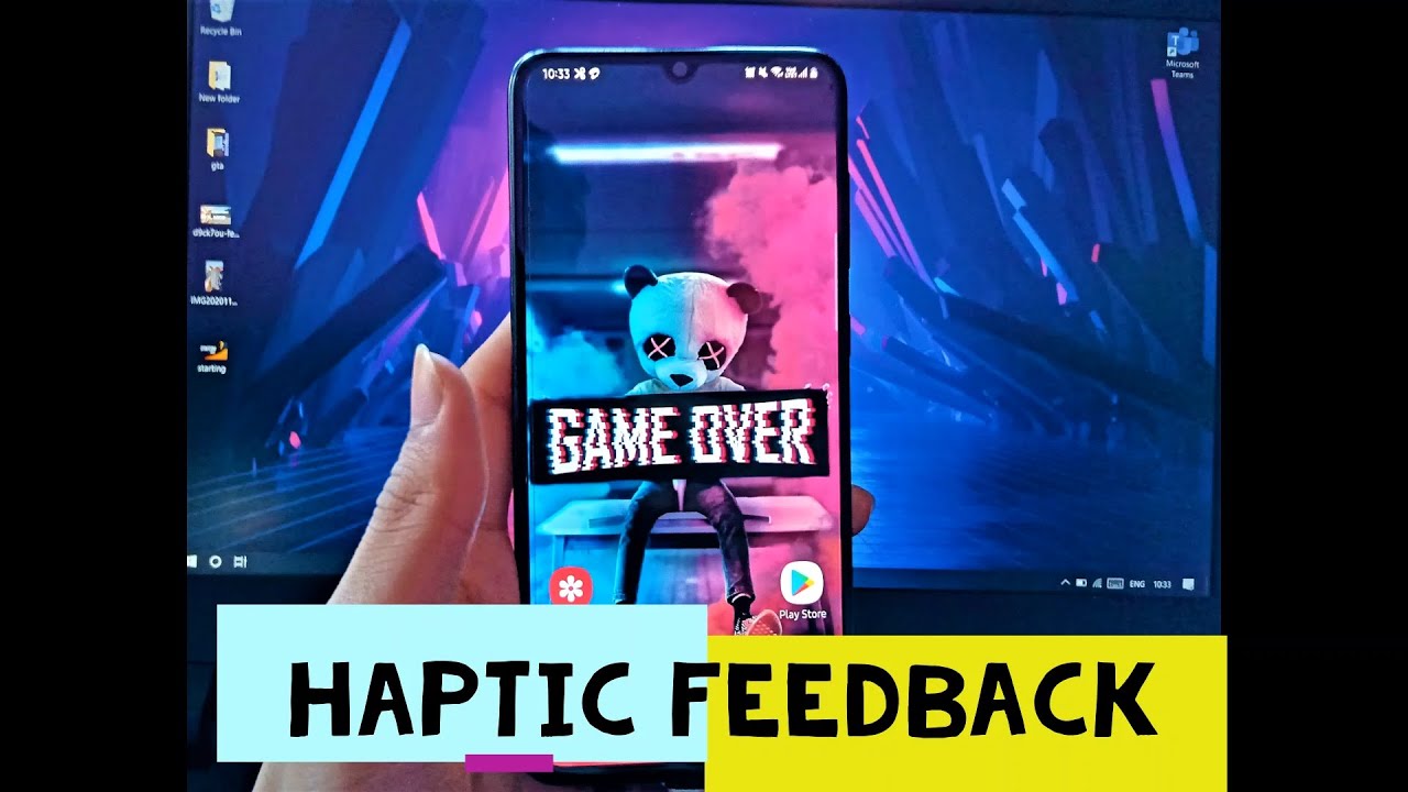 How to enable Haptic Feedback on Samsung A70/A50 | One UI 2.5 - YouTube