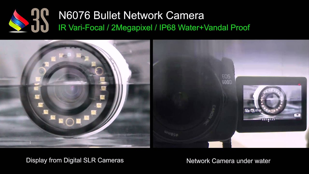 3S Vision 2Megapixel IR Water Proof Outdoor Bullet IP Camera - YouTube