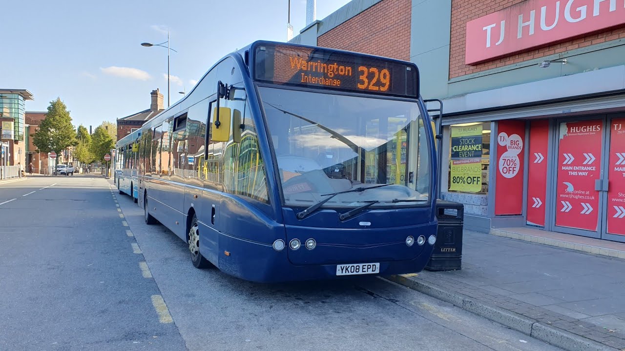 Link Network Optare Versa YK08EPD - Route 329 - YouTube
