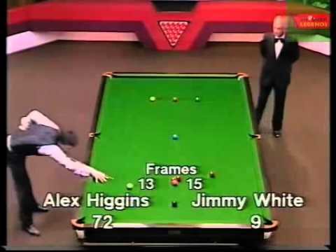 Jimmy White vs Alex Higgins - 1982 WSC Frames 25 to 31 - YouTube