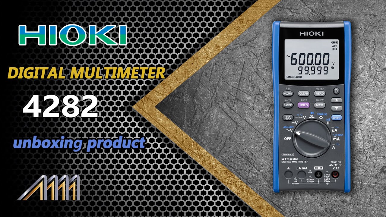 Unboxing the Powerful hioki dt 4282 digital multimeter : Your Ultimate ...