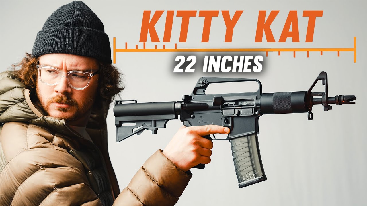 The Gun That Proves Size Really Does Matter... DPMS Kitty Kat - YouTube