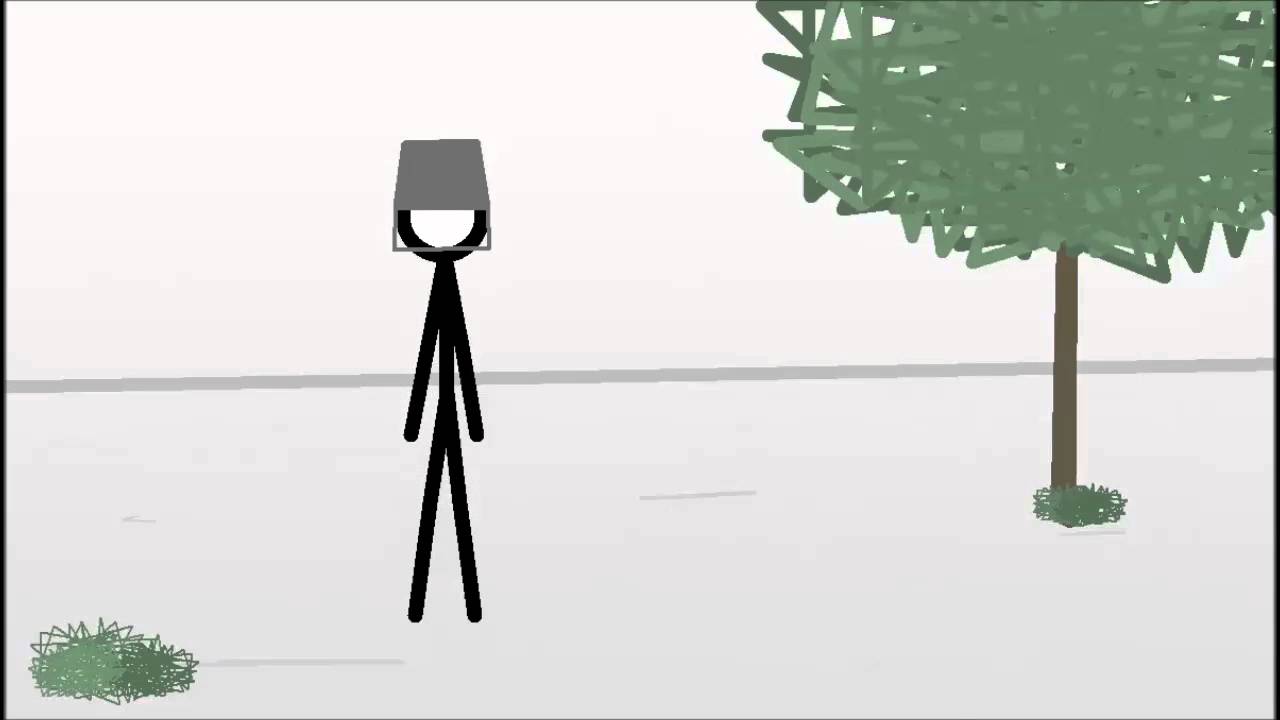 BUCKET HEAD! - Pivot Stick Figure Animation - YouTube
