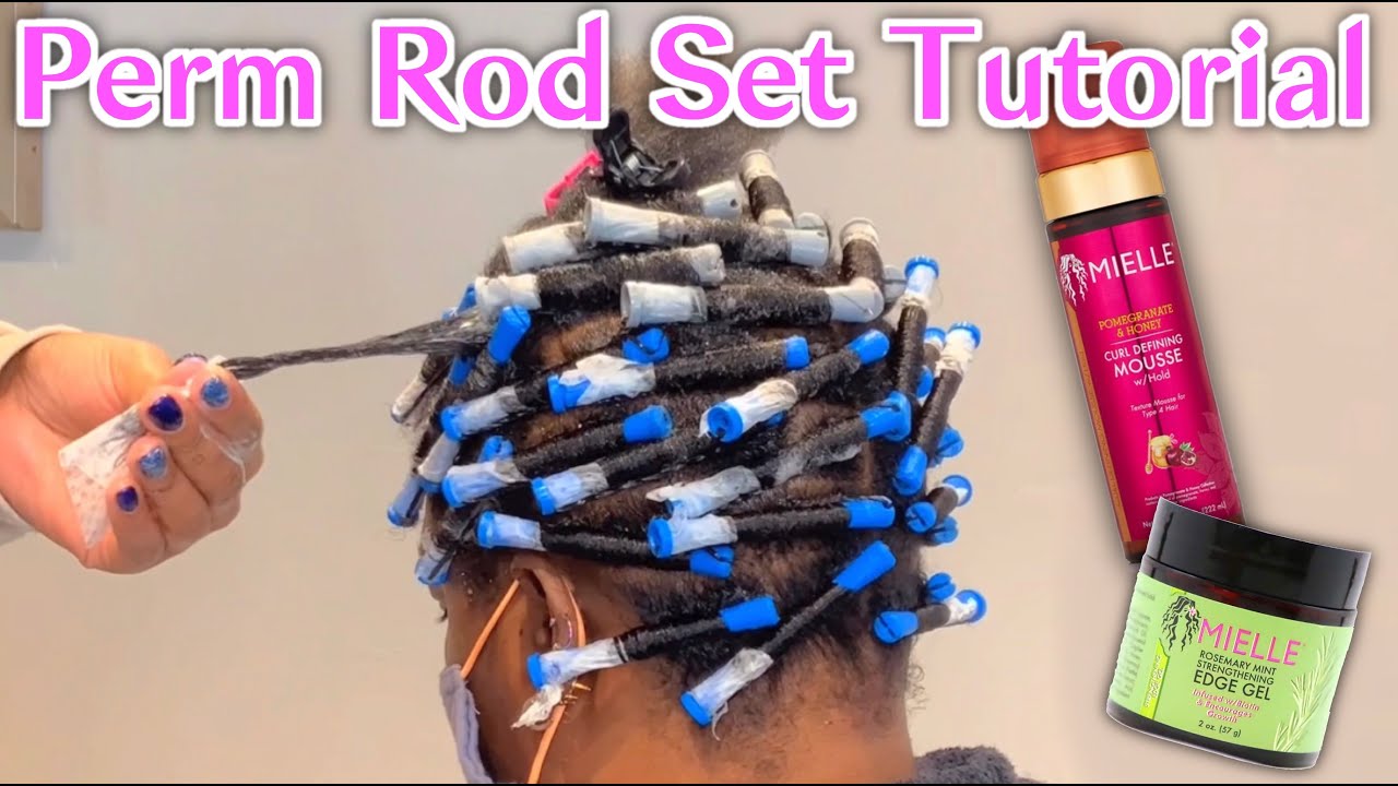 Step By Step Perm Rod Set Tutorial | StyledByNyasia - YouTube