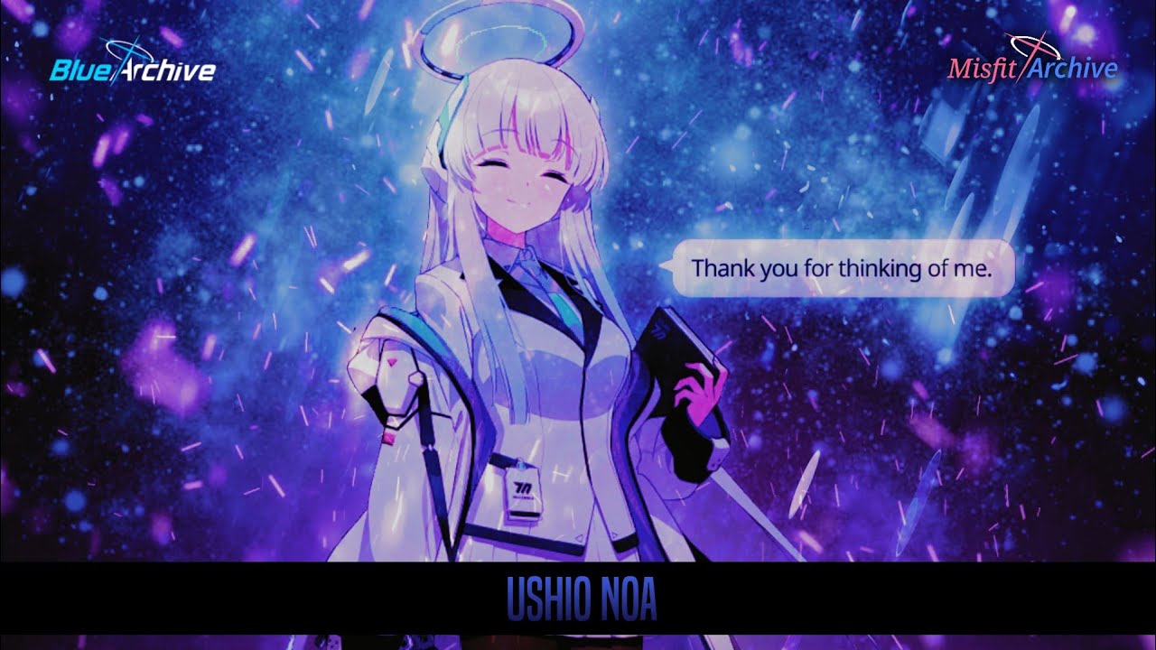 Blue Archive | Noa's Birthday Line - YouTube
