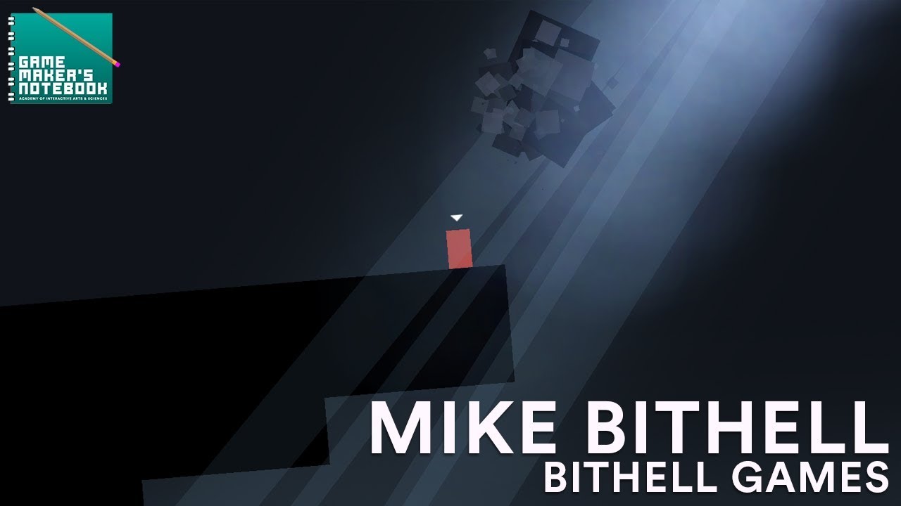 Mike Bithell of Bithell Games - The AIAS Game Maker's Notebook - YouTube