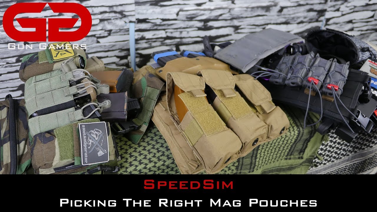 SpeedSim: Choosing The Right Mag Pouches - YouTube