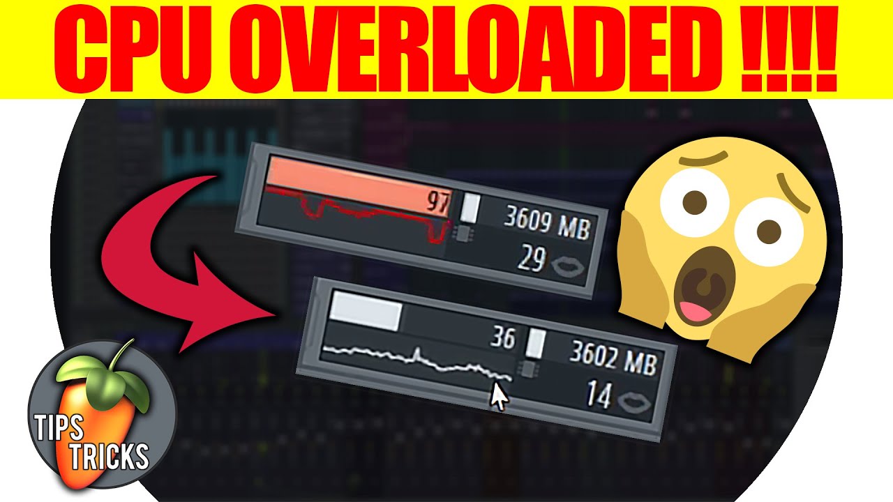 FL Studio - CPU OVERLOADED - YouTube