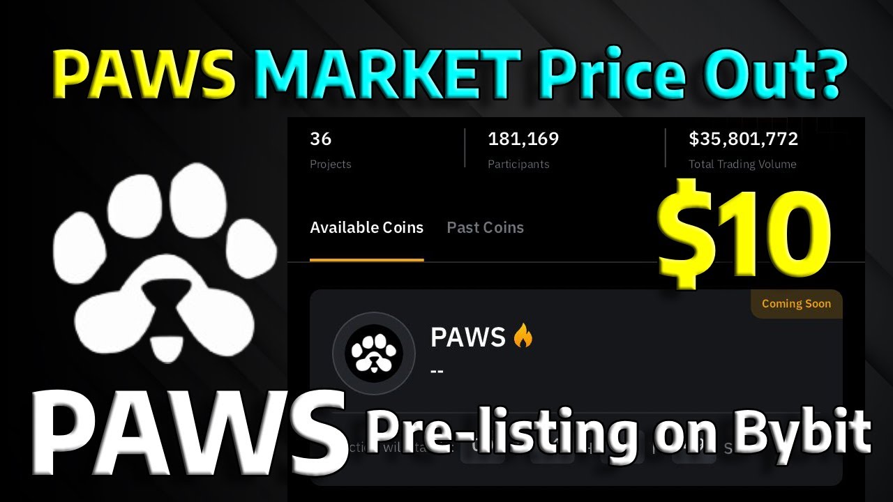 PAWS BYBIT pre-listing (PAWS MARKET PREDICTION & LISTING DATE) - YouTube