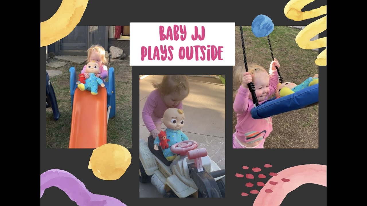 Baby JJ from Cocomelon plays outside on this warm Spring day! - YouTube