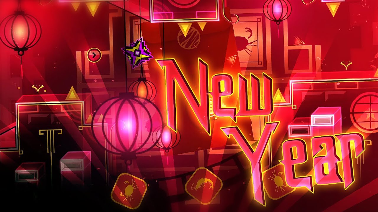 "New Year" (Demon) by LightningSL | Geometry Dash 2.11 - YouTube