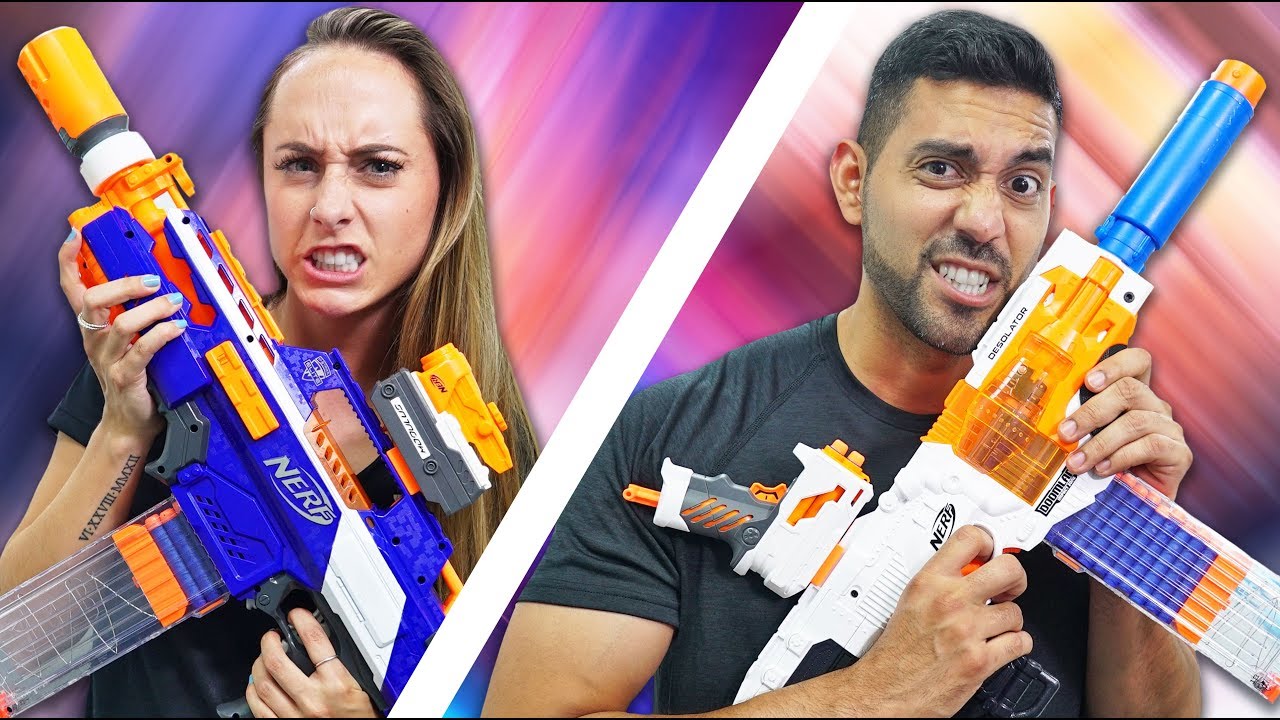 NERF Build Your Weapon Challenge! [Ep. 5] - YouTube