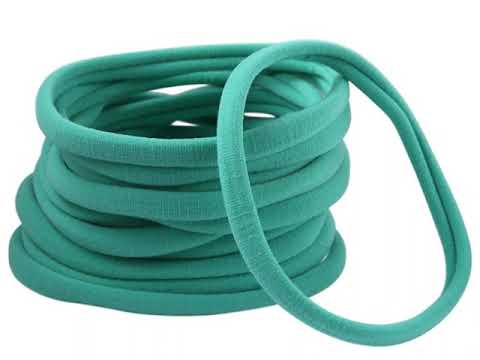 Kız Bebek İz Yapmaz Naylon Saç Bantları-Baby Nylon Headbands