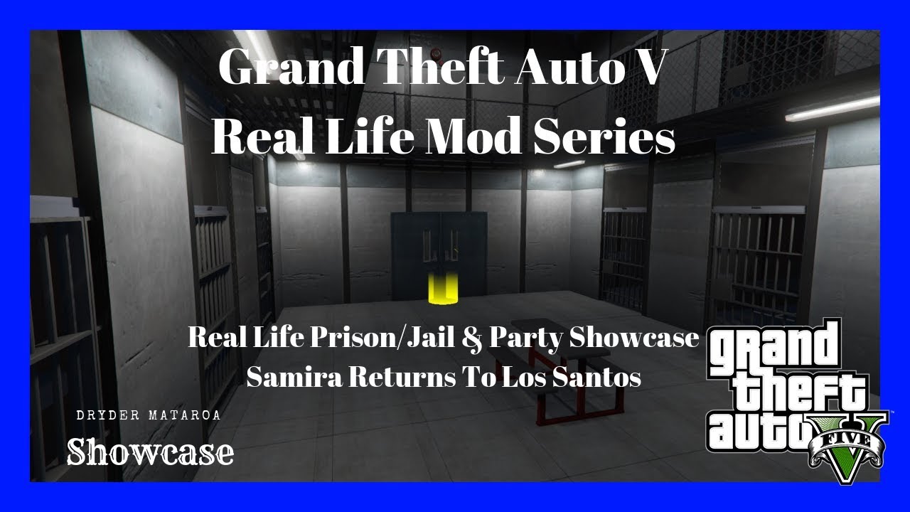 Grand Theft Auto V: Real Life Prison/Jail In Los Santos (Samira ...