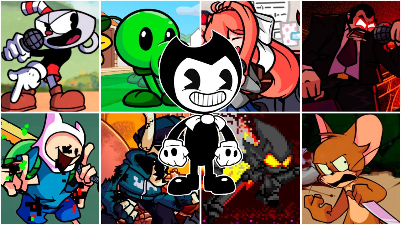 Freaky Machine but Different Characters Sing It 🎶 [FNF Freaky Machine ...