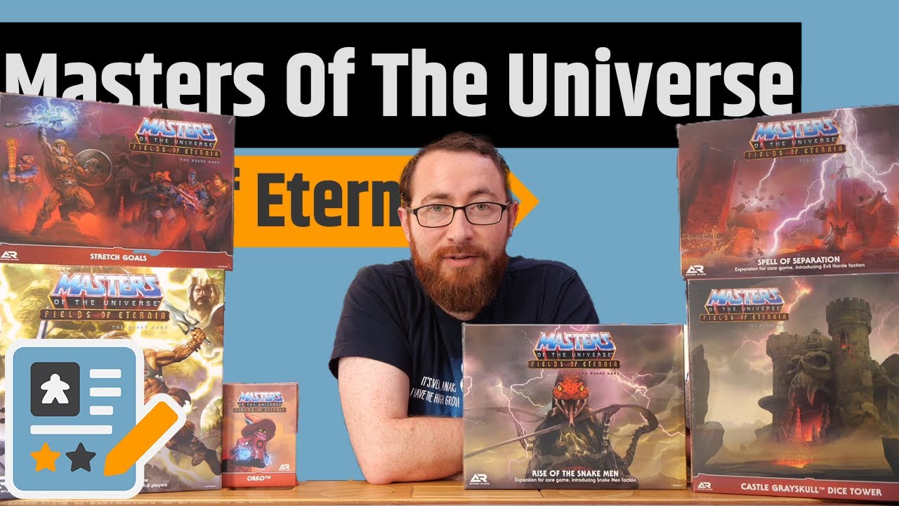 Masters of the Universe: Fields of Eternia - Unboxing & Rambling - YouTube